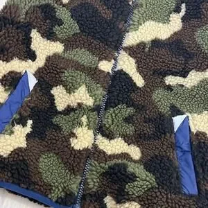 Boden | Jackets & Coats | Boden Reversible Puffer Vest Sherpa Camo Navy ...